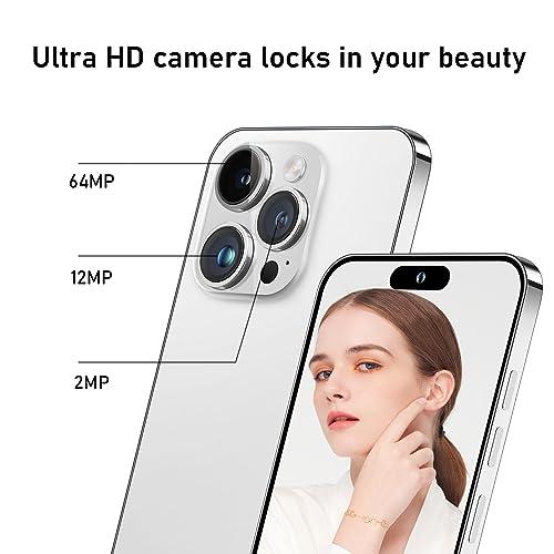 WV LeisureMaster A14 Pro Max Smart Phone,6+256GB Unlocked Phone,Android 13.0 Cell Phone,6.82 ...