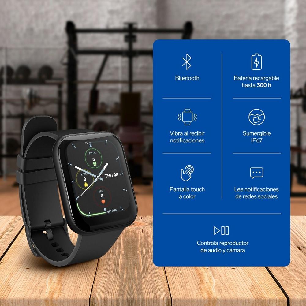Reloj Inteligente Ip67 Steren Negro : Precio Costa Rica
