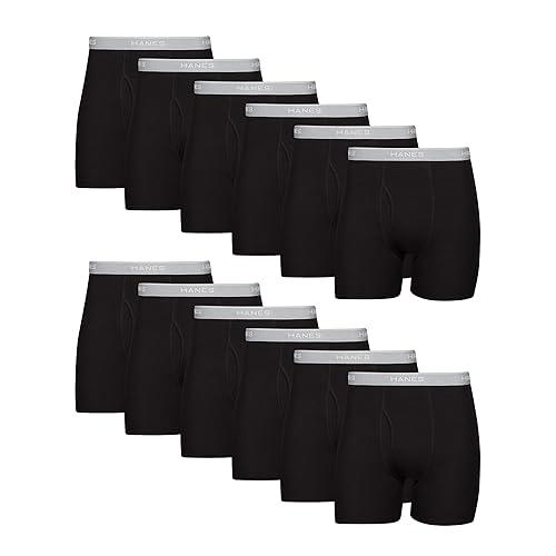 Hanes Men Hanes Boxer Briefs Cool Dri Moisture Wicking Underwear Cotton No Ride Up For Men