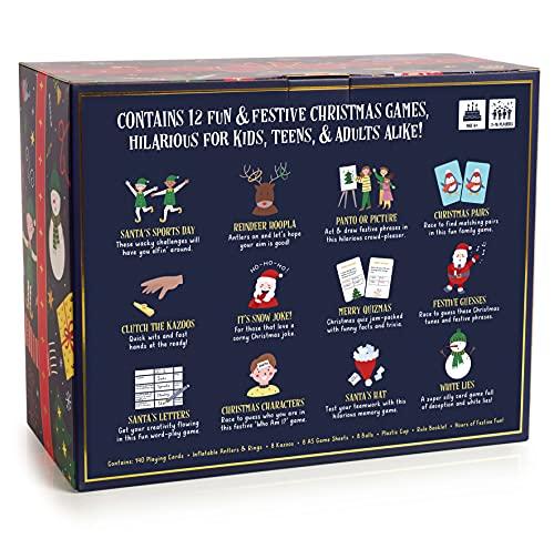 12 juegos de Navidad - 12 divertidos juegos navideños [Paquete de ...