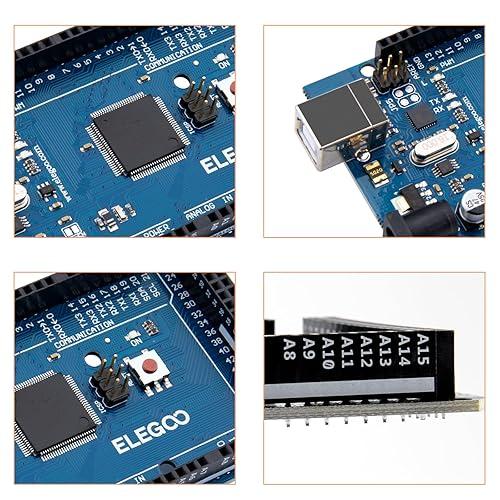Elegoo Mega R3 Board Atmega 2560 Usb Cable Compatible With Arduino