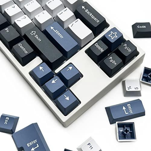 XDK Custom Keycaps 173 Keys Double Shot PBT Keycap Set Perfil de cereza ...