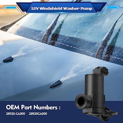 HHCSOP 28920-CA000 Windshield Washer Motor Pump w/Grommet, Replacement ...