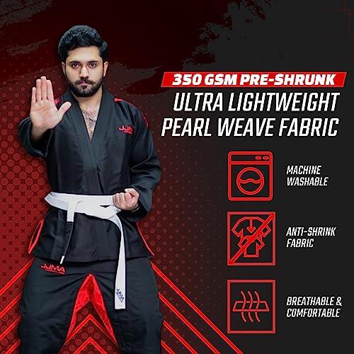 JJMA Brazilian Jiu Jitsu Gi – Ultra Light Pearl Weave – Machine ...