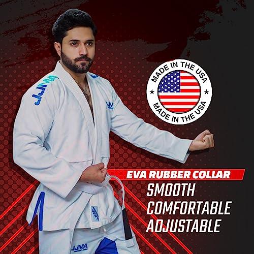 JJMA Brazilian Jiu Jitsu Gi – Ultra Light Pearl Weave – Machine ...
