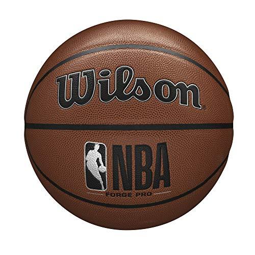 WILSON NBA Forge Series Indoor/Outdoor Basketball - Forge Pro, Brown ...
