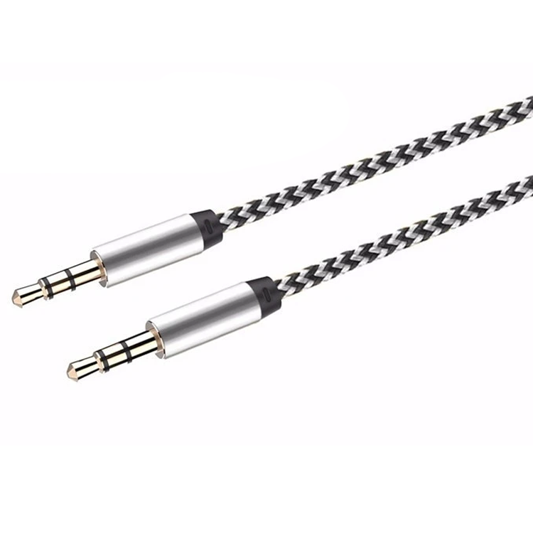 Cable Plug A Plug (3.5) Trenzado : Precio Guatemala