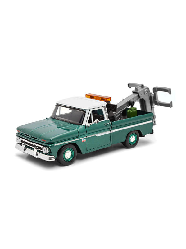 Carro Chevy C10 Fleetside Pickup, Color Turquesa y Blanco, Motormax ...