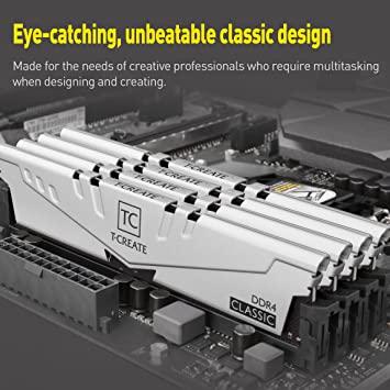 TEAMGROUP T-CREATE Classic 10L DDR4 32GB Kit (2 x 16GB) 3200MHz (PC4 ...