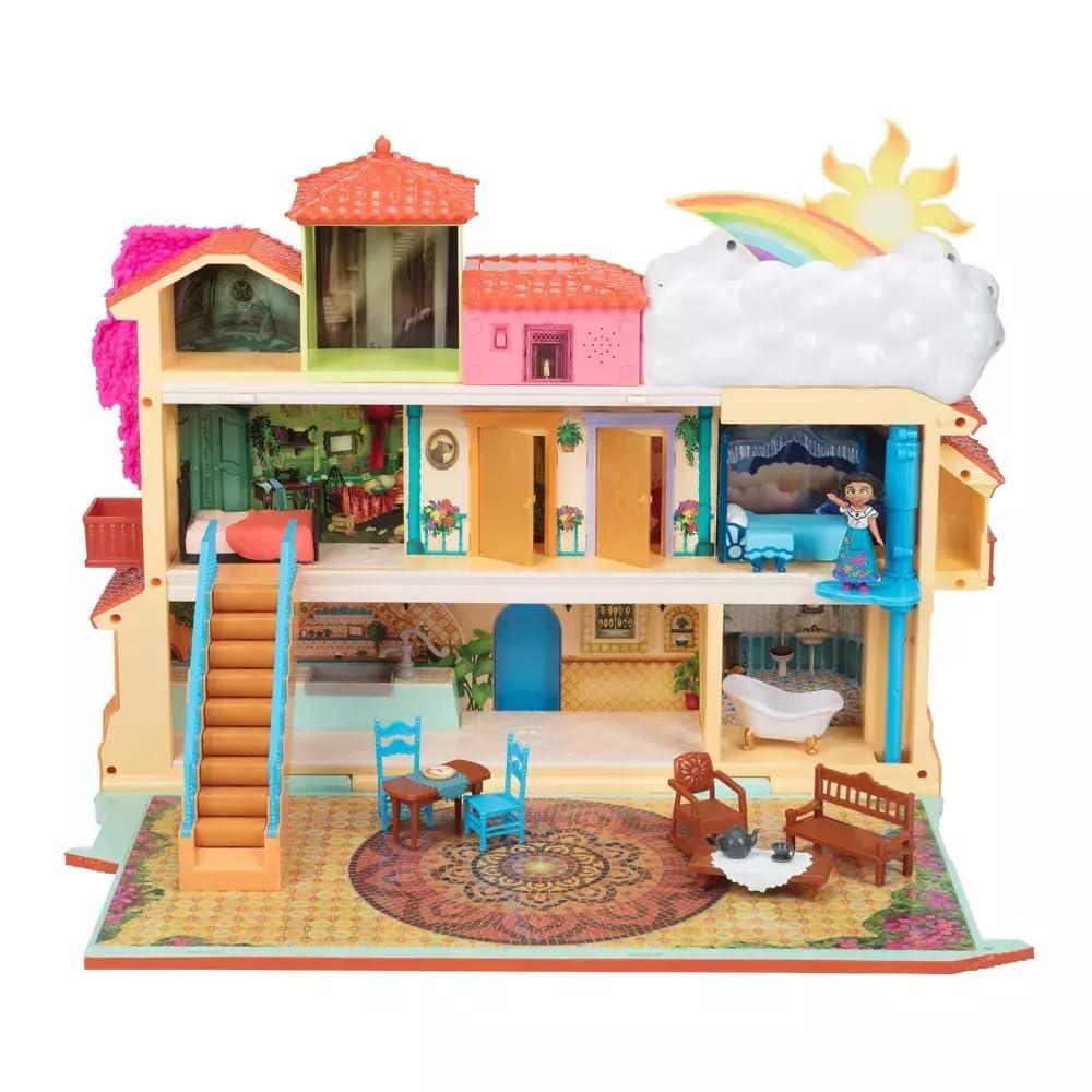 Disney Encanto Magical Madrigal House Playset con muñeca Mirabel y 14 ...