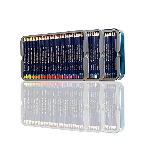 Derwent Inktense Pencils Art Set, 100 Permanent Watercolor Pencils Set in Tin, Premium Colored ...
