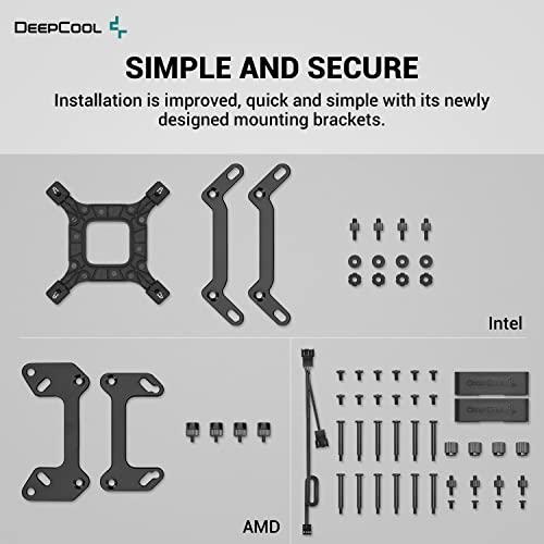 DeepCool LT720 360 mm AIO Bomba de doble cámara de 4ta generación 3100 ...