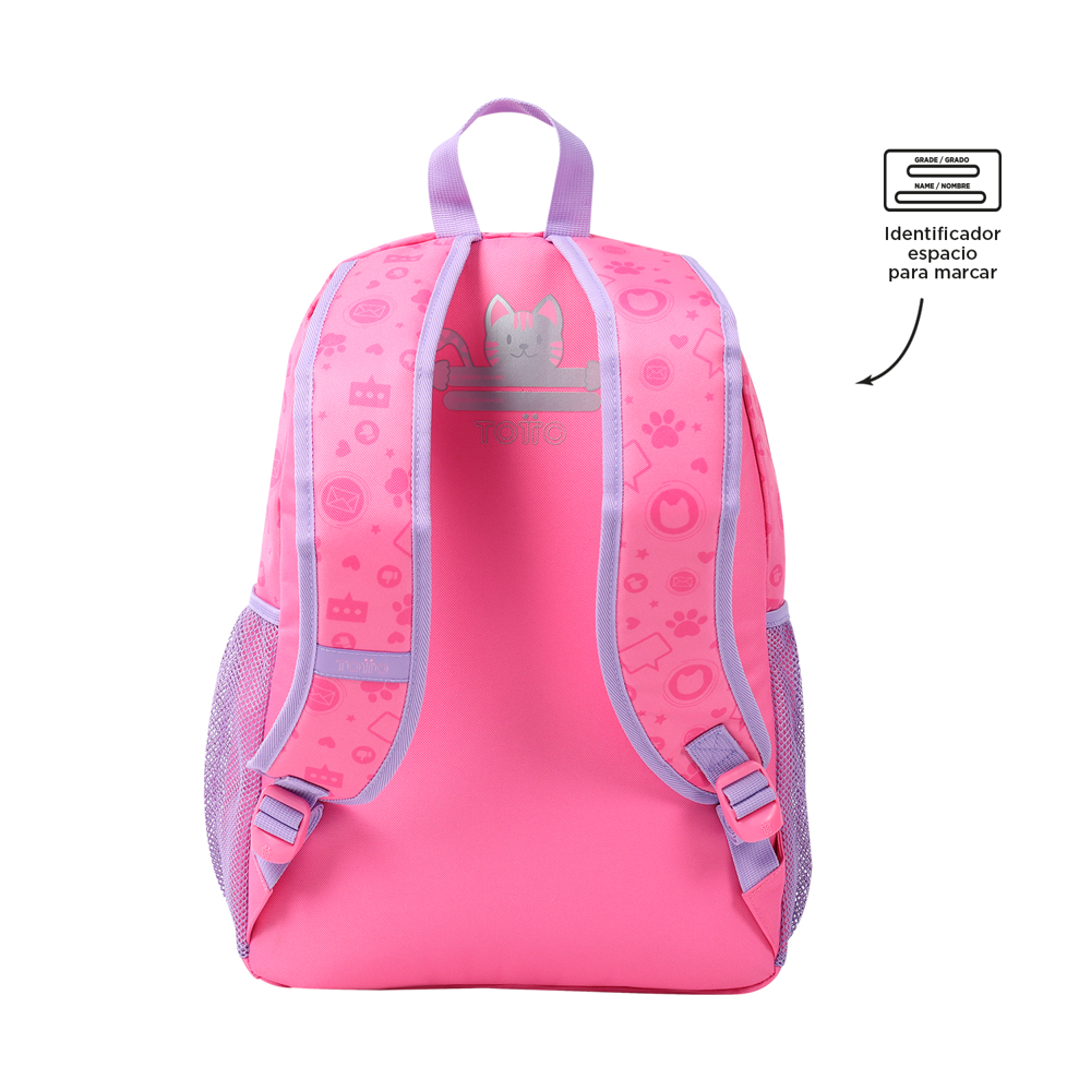 Mochila Selfie Cat Talla M Color Rosa Totto : Precio Guatemala