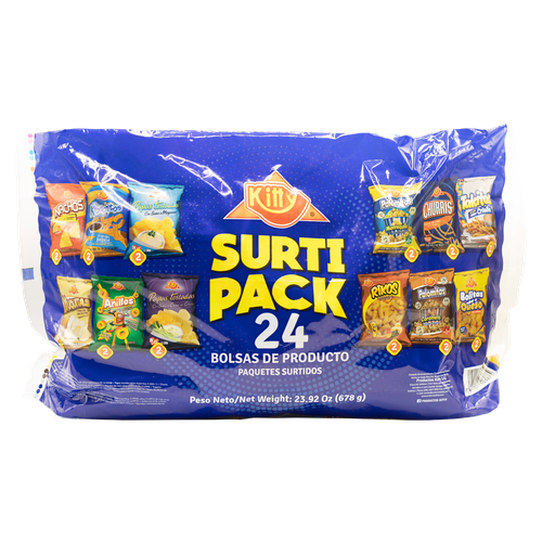 Kitty Snacks Surtidos 24 Unidades : Precio Guatemala