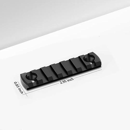 Mlock Picatinny Rails.Anovo 3-3-5-5-7-7 Paquete de 6 secciones de ...