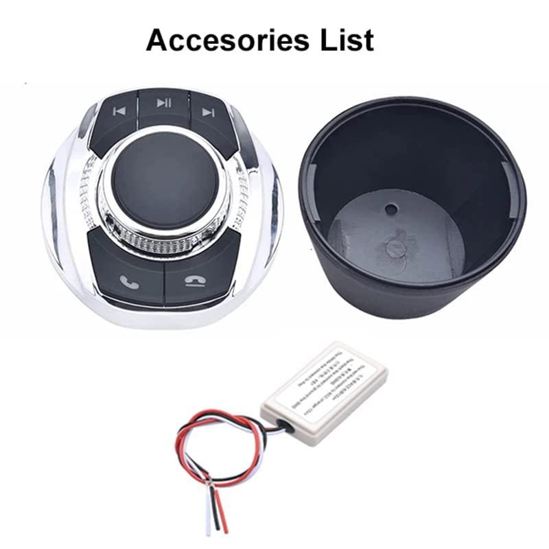 Universal Wireless Car Steering Wheel Control Remote Button Support ...