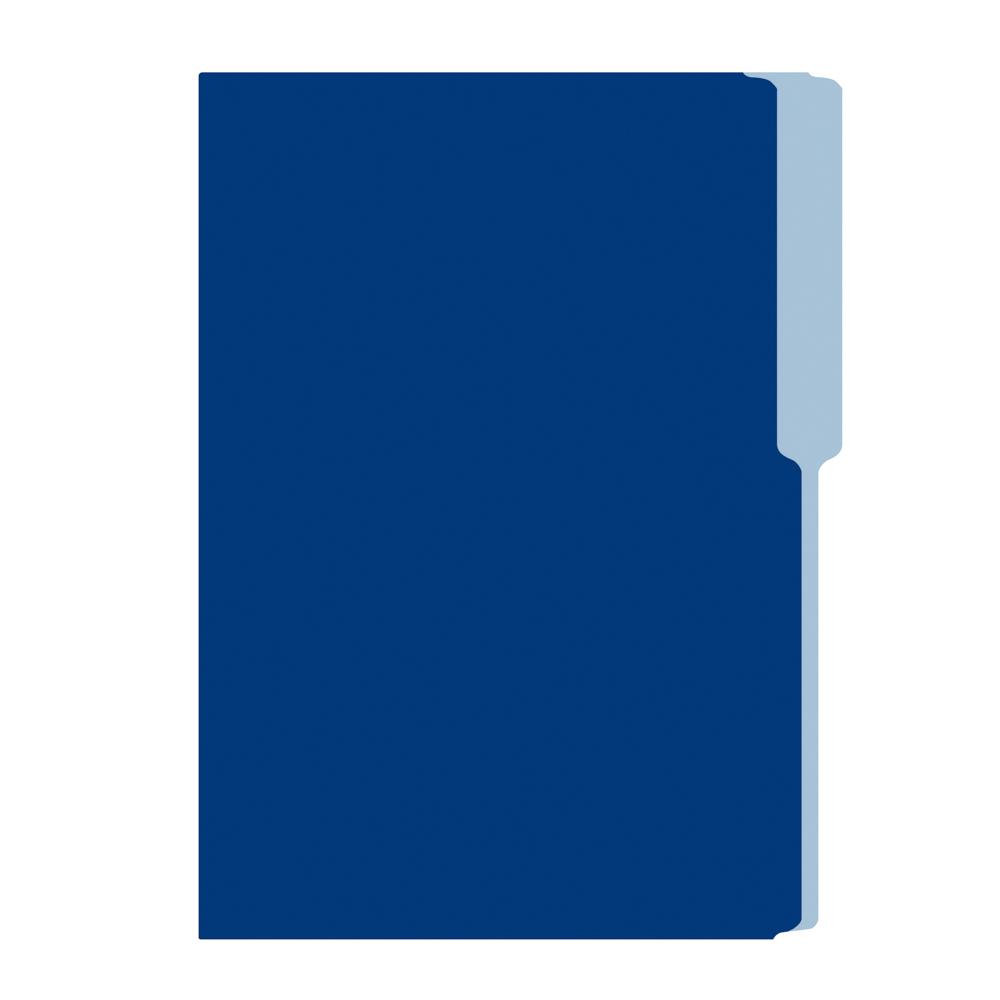 FOLDER OFICIO BOLSA CON 50 AZUL (10) : Precio Guatemala