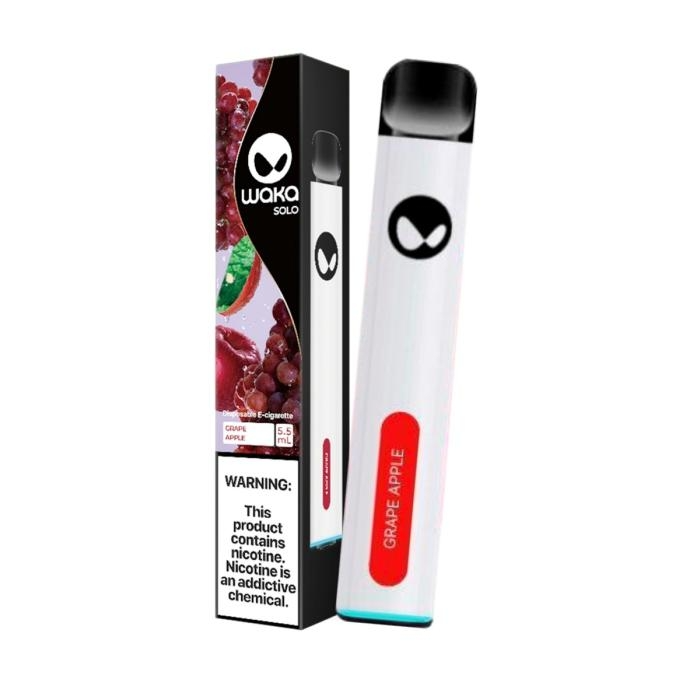 Waka Vape Solo 1800 Puffs Grape Apple : Precio Guatemala