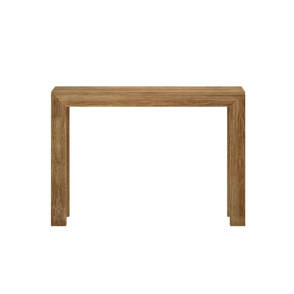 Plank+Beam Modern Solid Wood Console Table, 46.25 Inch, Sofa Table ...