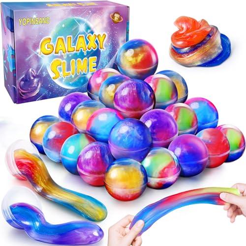 Galaxy Slime Kit, 24 bolas de limo para fiestas para niños, paquete de ...
