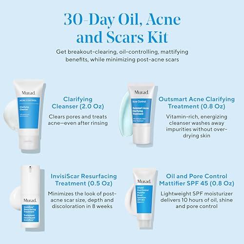 Kit Murad para acné de 30 días - Juego de 4 piezas Valor de $98 ...