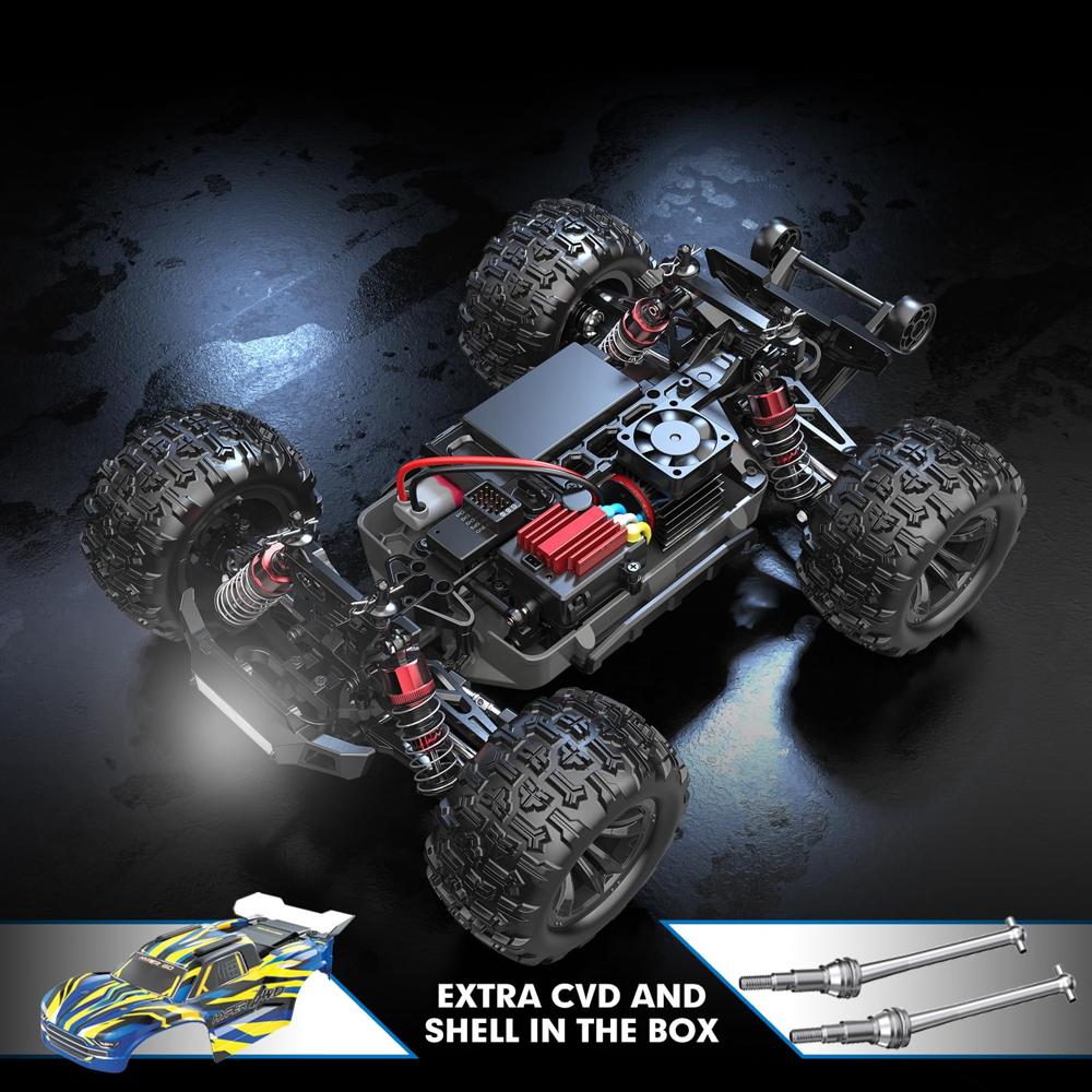 HYPER GO H16BM Brushless 42 Mph Fast RC Cars for Adults, 1/16 Hobby Off ...