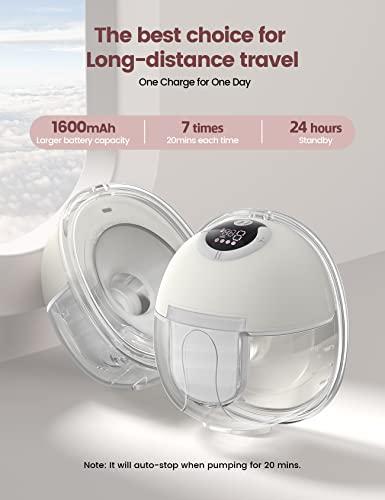 Extractor de leche Momdiary Hands Free - Extractor de leche portátil ...