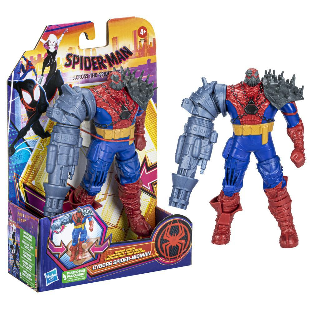 Marvel Spider-Man: Across The Spider-Verse Cyborg Spider-Woman Toy ...
