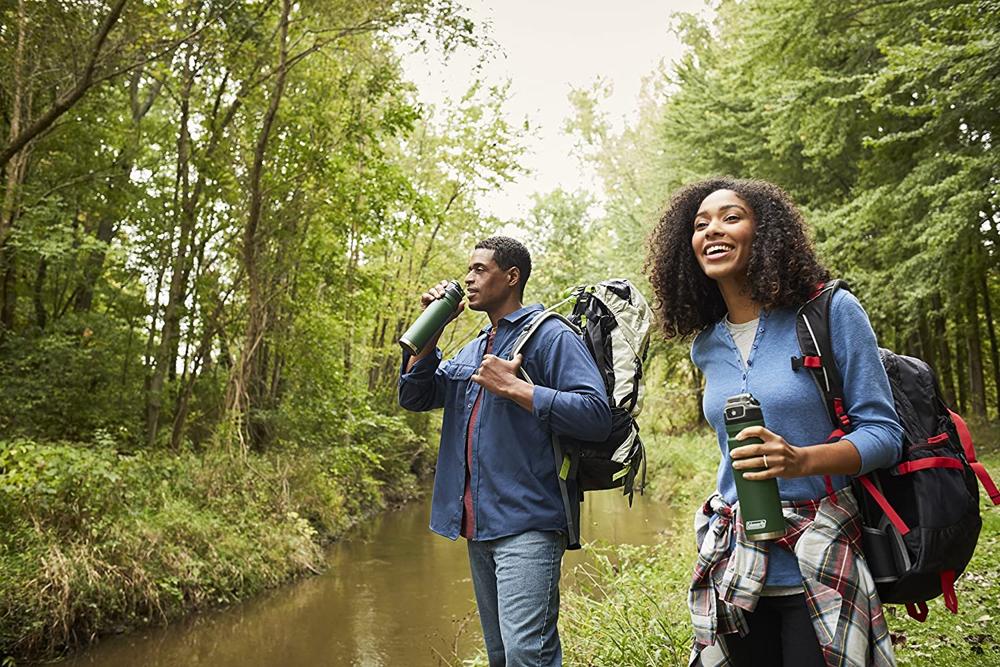 Pachón De Acero Inoxidable, 24 Onzas De Capacidad, Celeste, Coleman ...