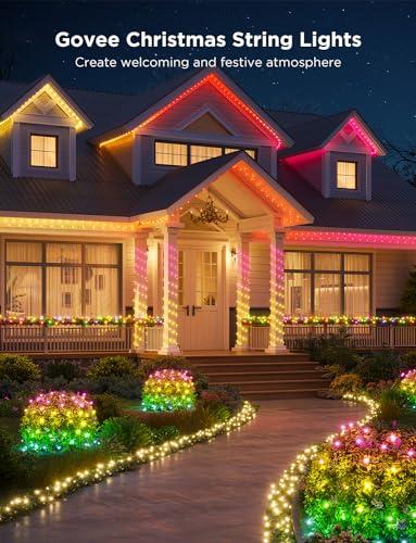 Govee 33ft String Lights, Smart RGBIC Rope Lights Indoor with 99 ...