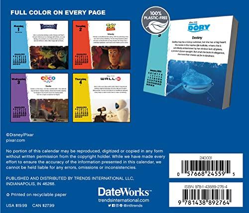 Disney Pixar 2024 Calendar, Box Edition Bundle - Deluxe 2024 Disney ...