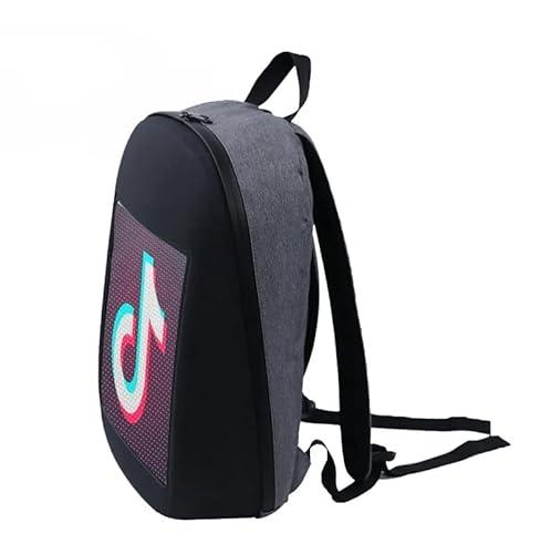 Mochila LED inteligente: mejore su estilo con la mochila LED: pantalla ...