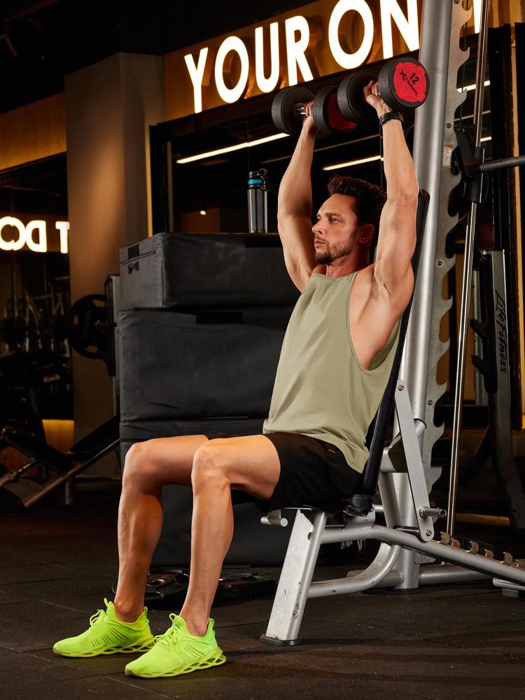 TACVASEN Mens Cut Off Tank Stringer Tank Fitness Tank Soft Performance ...