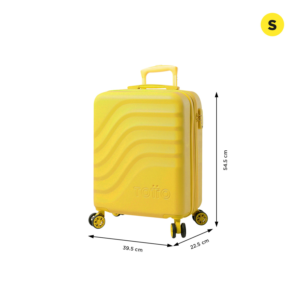 Maleta Bazy + Plus S Totto Color Amarillo : Precio Guatemala