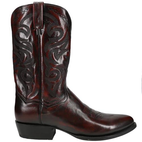 Dan Post Botas casuales con punta redonda bordadas Milwaukee para ...