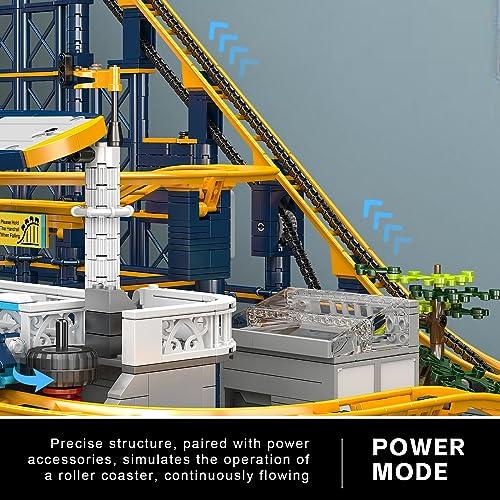 Kit de construcción de montaña rusa Mold King, parque de atracciones ...