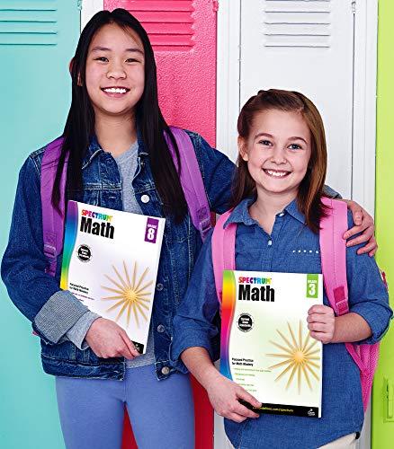 Spectrum 8th Grade Math Workbooks, Ages 13-14, Geometry, Integers ...