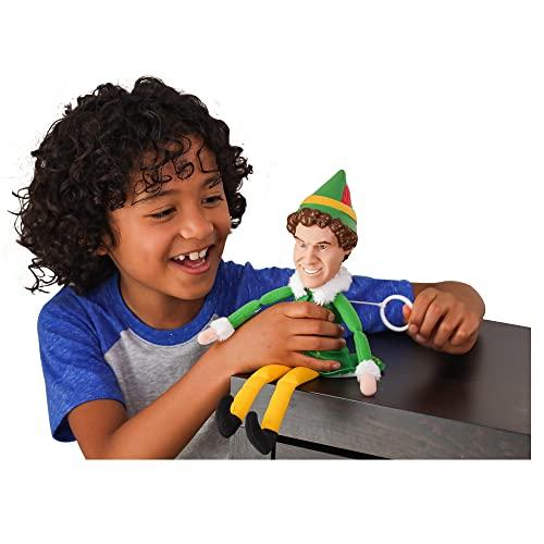 Jakks Holiday Elf Buddy The Elf Talking Plush con 15 frases de ...