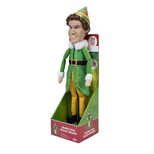 Jakks Holiday Elf Buddy The Elf Talking Plush con 15 frases de ...