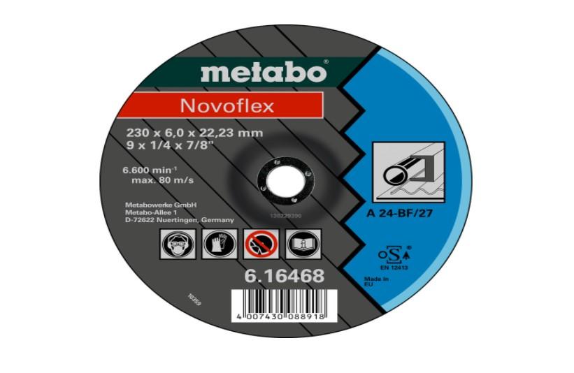Metabo 616460000 Disco Esmerilar P/Acero Acodado A 24 N-Bf/27 115X6 ...