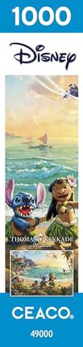 Ceaco - Thomas Kinkade - Disney - Lilo y Stitch - Rompecabezas de 1000 ...