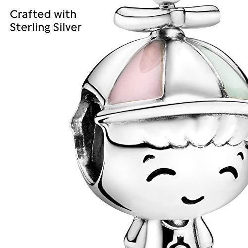 PANDORA Jewelry Little Boy Encanto de plata esterlina, sin caja ...