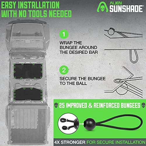 Alien Sunshade Jeep Gladiator Sun Shade Black (2018-2023) - Parasol de ...