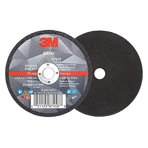 Disco de corte plateado 3M - Disco de corte de metal tipo 1 - Para ...
