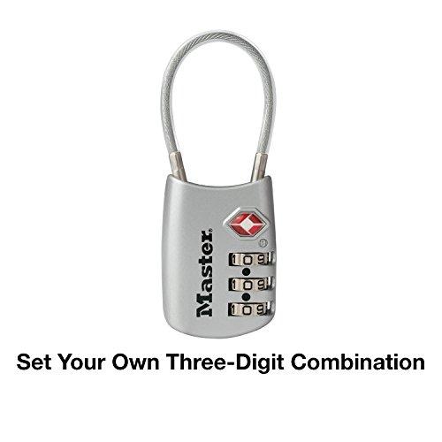 Master Lock TSA Set Your Own Combination Luggage Lock, TSA Approved ...