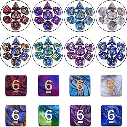 Amiven DND Dice Sets 30 x 7 (210pcs) Polyhedral RPG Dice for Dungeons ...