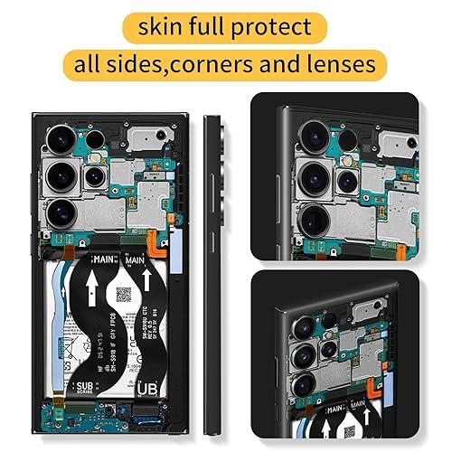 2 Pack for Samsung Galaxy S24 Ultra Phone Sticker Skin Wrap 3m Vinyl ...