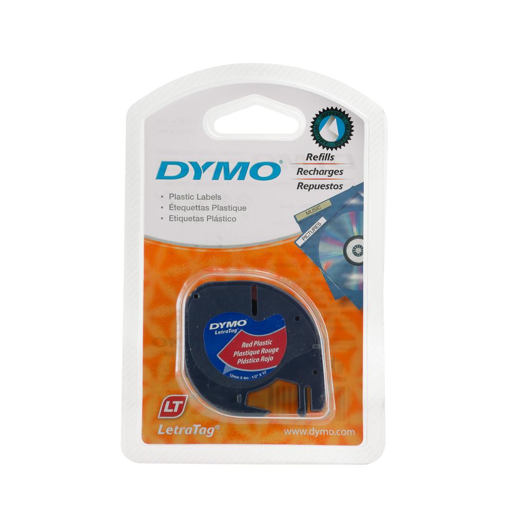 CINTA DYMO 91333 LETRATAG PLASTICA ROJO : Precio Guatemala