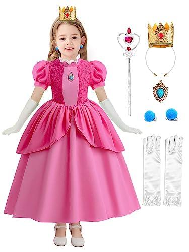 KONLIYU Kids Pretend Play Dress Up Halloween Cosplay Vestidos Princesa ...