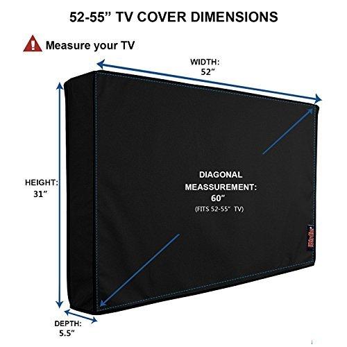 iBirdie Outdoor Waterproof and Weatherproof TV Cover for 55 inch ...